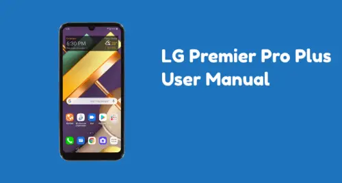 LG Premier Pro Plus (L455DL) User Manual