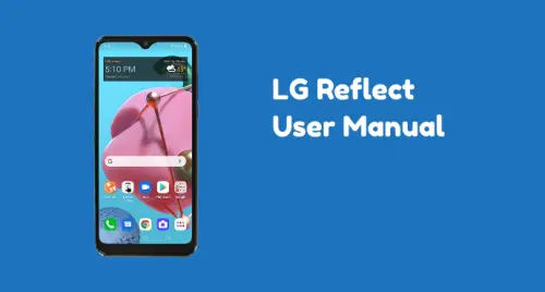LG Reflect (L555DL) User Manual