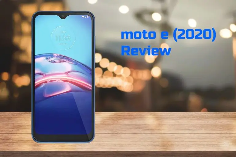Motorola Moto E 2020 Review: Dual-camera for a cheap price
