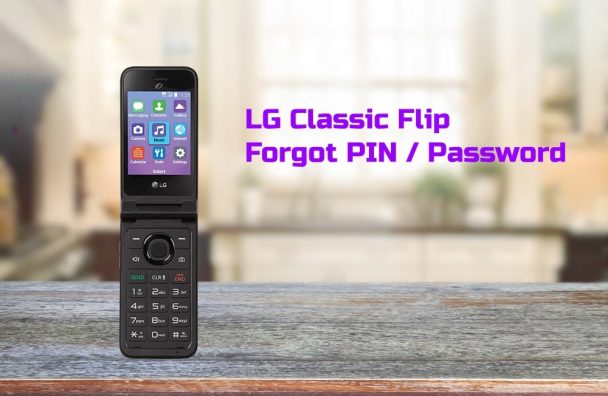 How to unlock LG Classic Flip if you forgot the PIN / Password