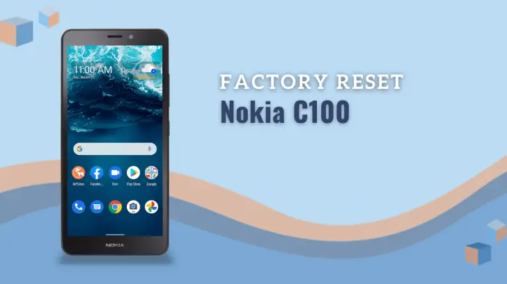 How to Factory Reset Nokia C100 (N152DL)
