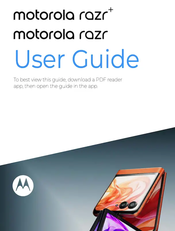 Motorola Razr 2024 User Manual - PDF Download