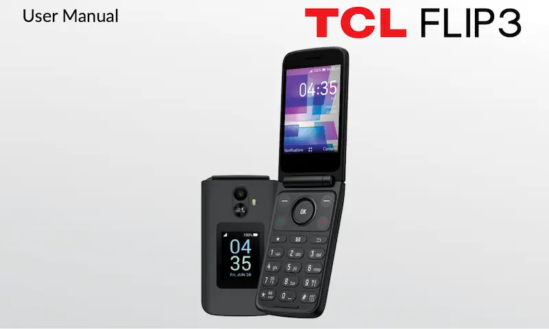 TCL Flip 3 User Manual - PDF Download